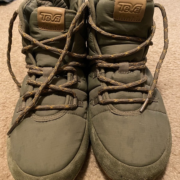 Teva | Shoes | Teva Mens Ember Boots Waterproof Green Size 2 | Poshmark